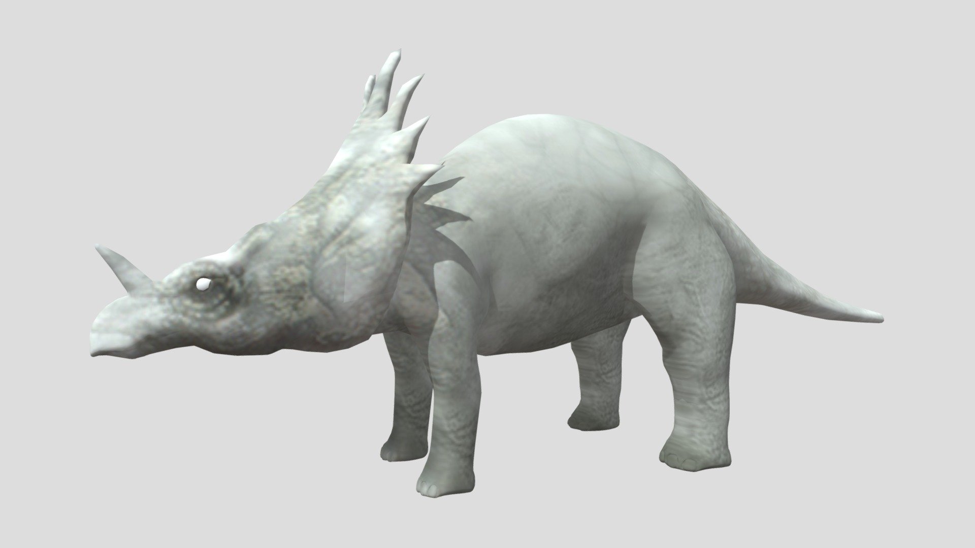 ar dino roar styracosaurus - Download Free 3D model by seth the ...