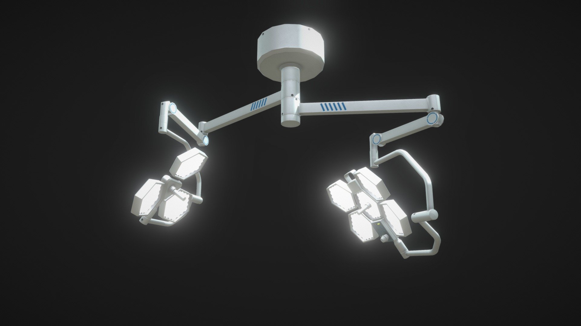 Surgical Lamp - Buy Royalty Free 3D model by AVRcontent [f64904a ...