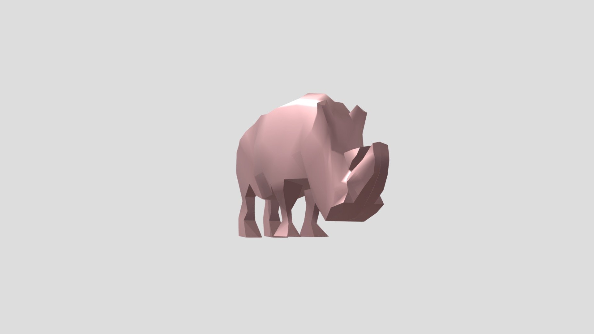 rhino - Download Free 3D model by presleyshokes [f6494a4] - Sketchfab