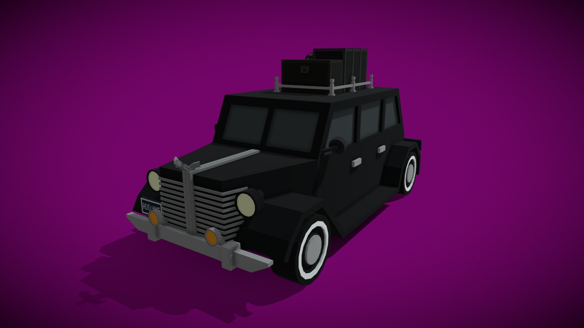 Addams Family Car - 3D model by Topete (@topete1337) [f64afa2] - Sketchfab
