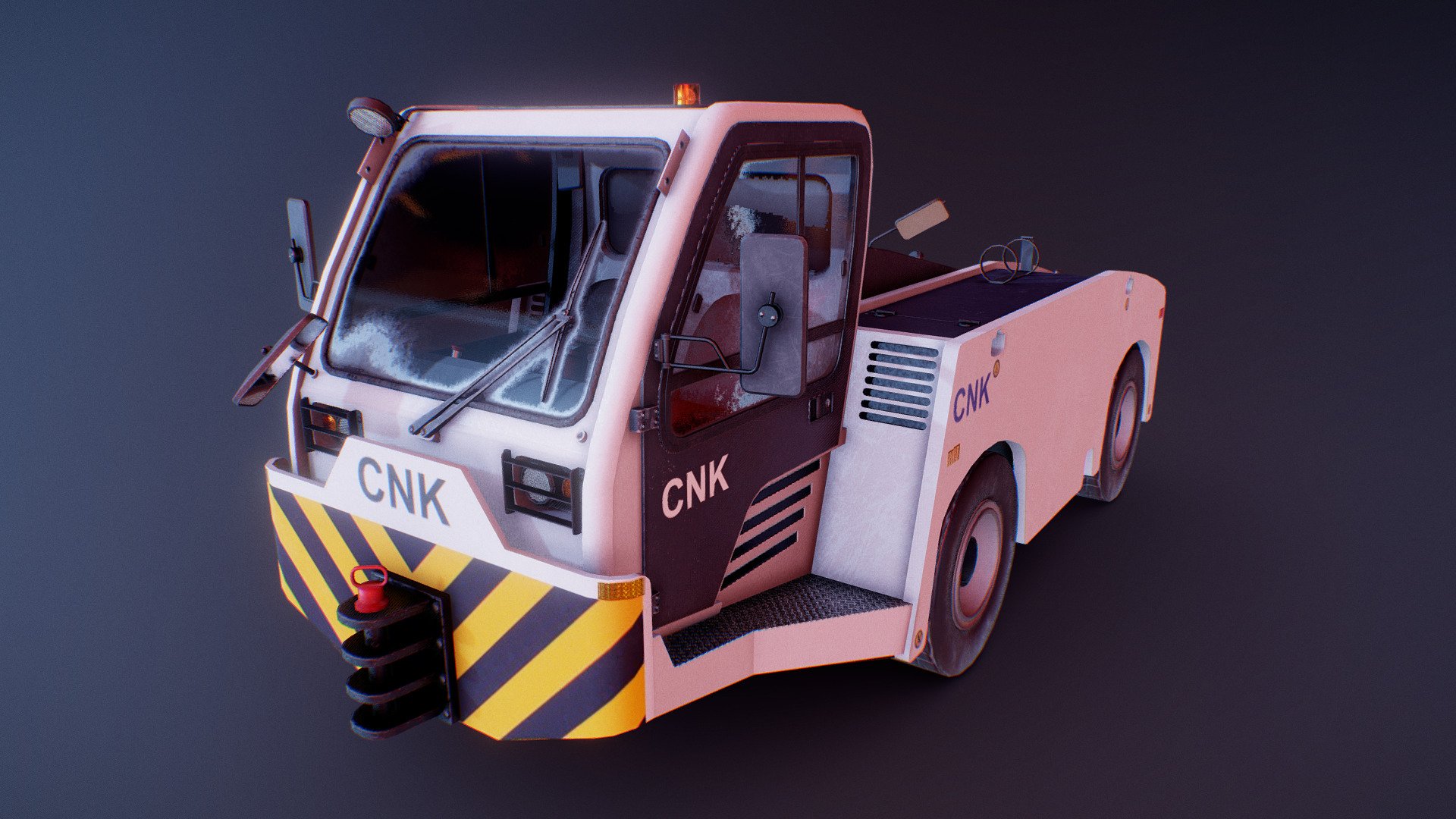 Pushback & Tow Tractor - 3D model by cankut (@cankutt) [f64b0f3 ...