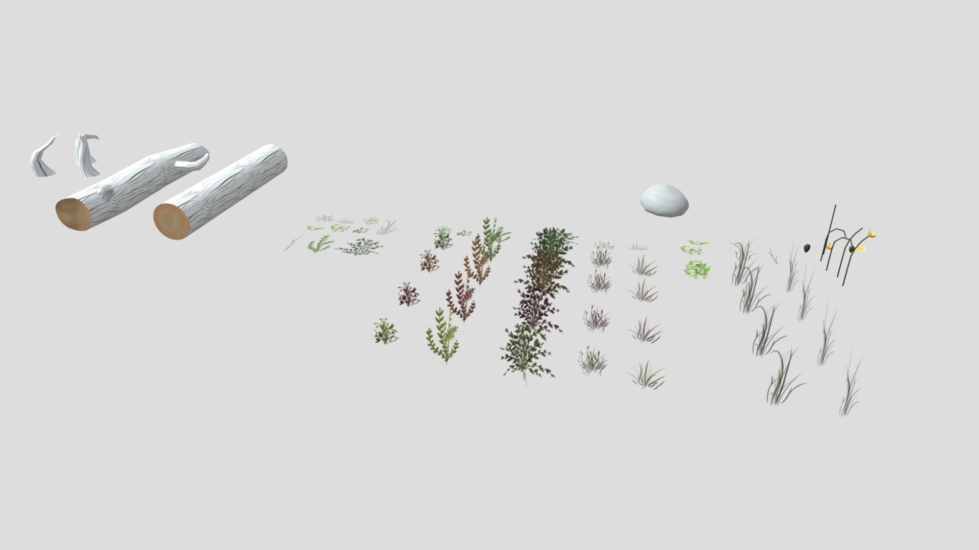 foliage - 3D model by GibsonL [f64befc] - Sketchfab
