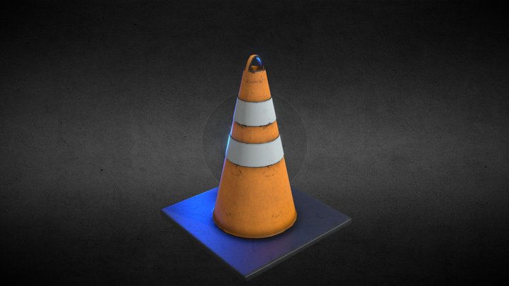 Traffic-cone 3D models - Sketchfab