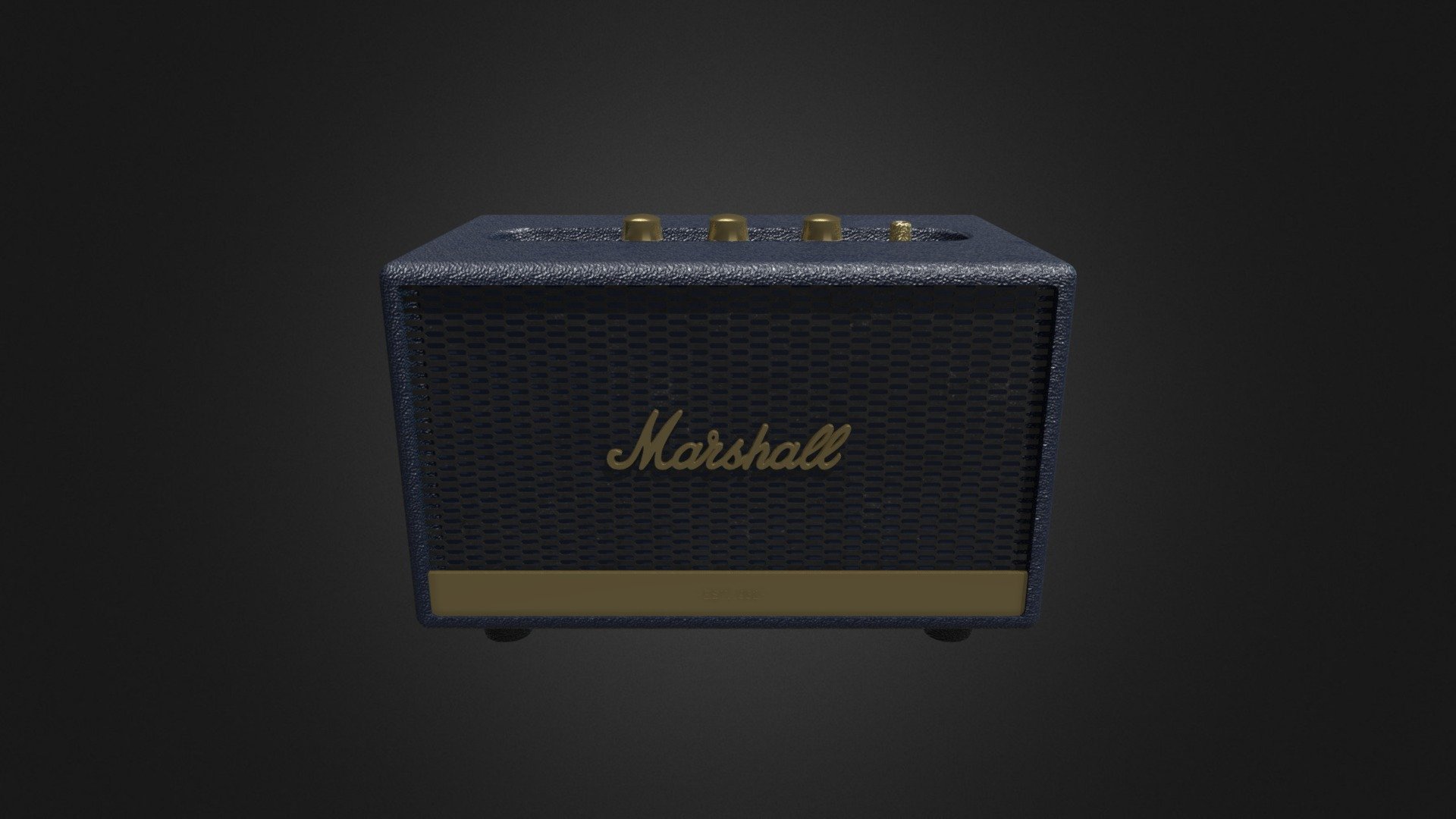 Radio Marshall - Download Free 3D model by Juan Torres (@juanto_92 ...