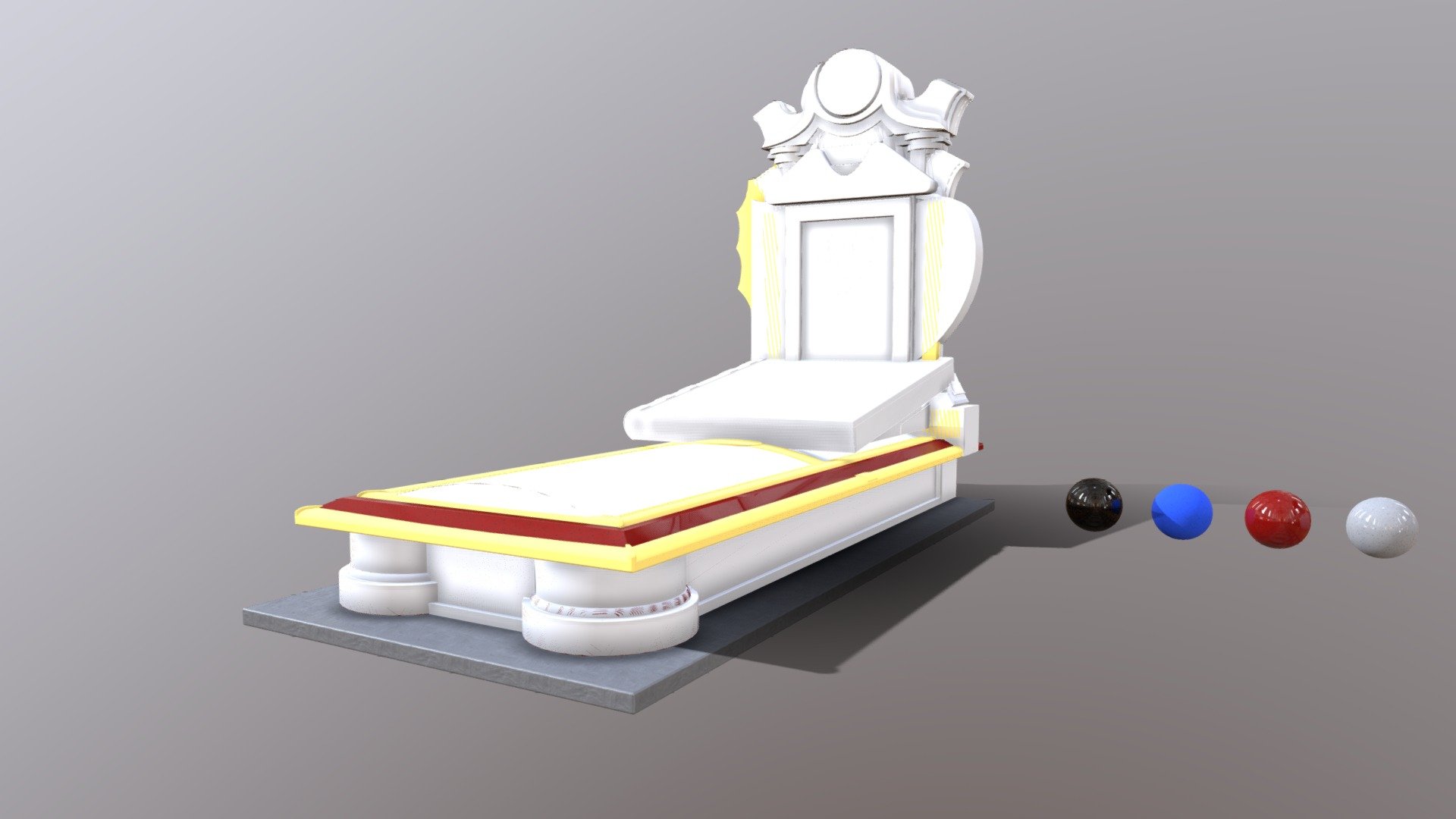 Royal Tombstone Selection - 3D model by ctrlstudios [f650b58] - Sketchfab