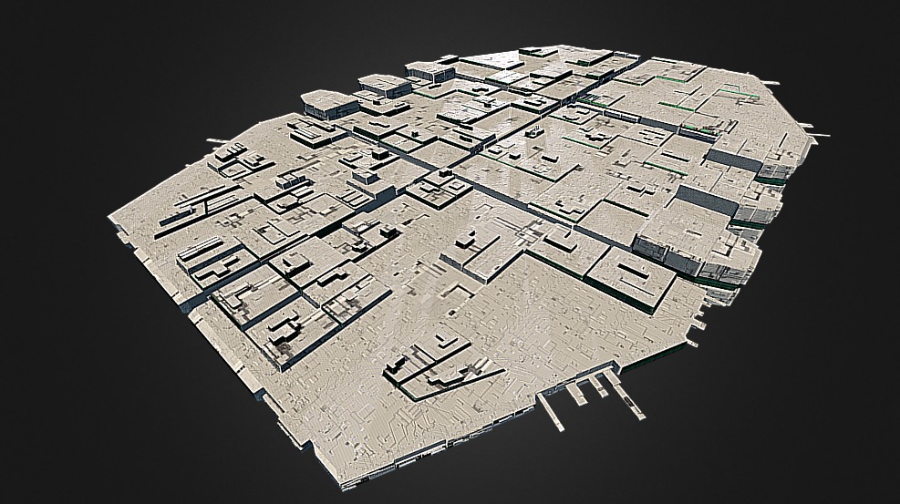 Floating City Mock - 3D model by rkotchapong [f6523d6] - Sketchfab