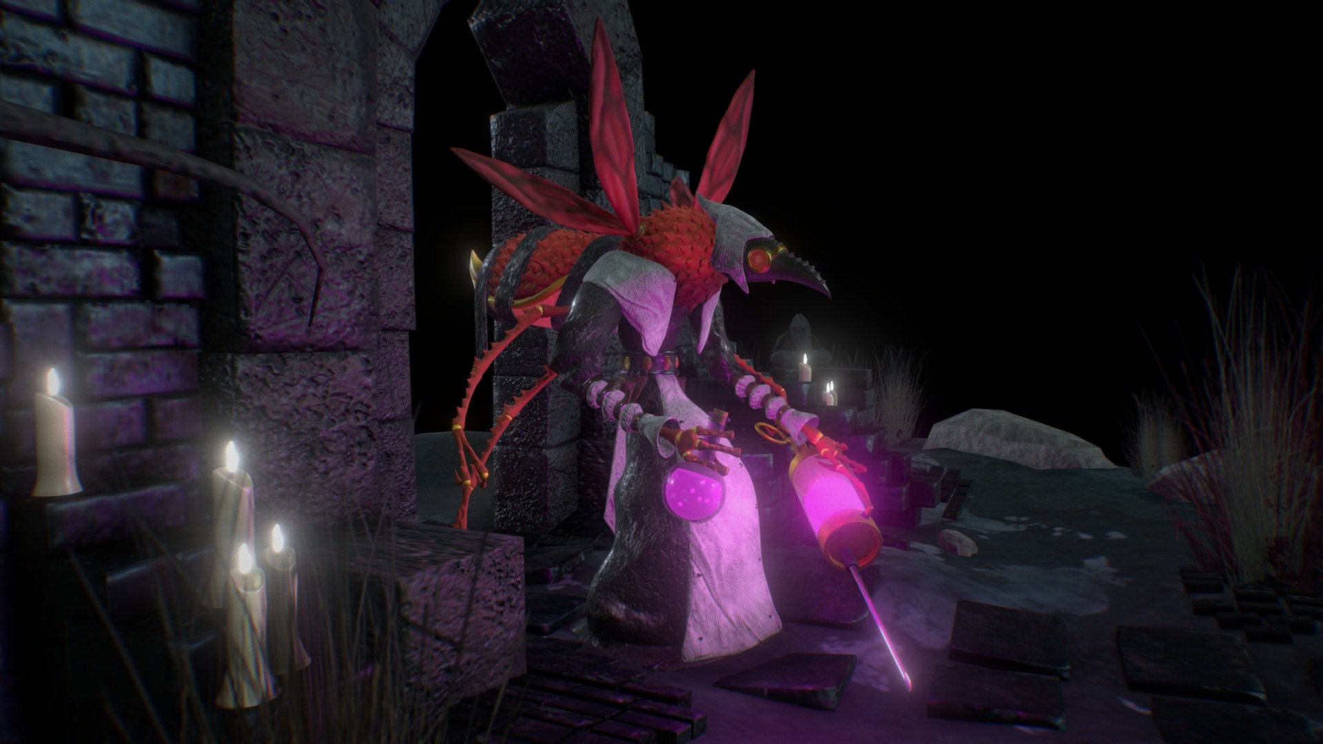Dr. Mortus - 3D model by !Nixme (@nixme___) [f652bde] - Sketchfab