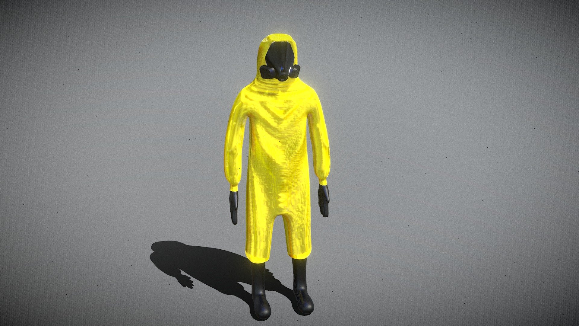 Escape The Backrooms Player | Rigged - Download Free 3D model by ...