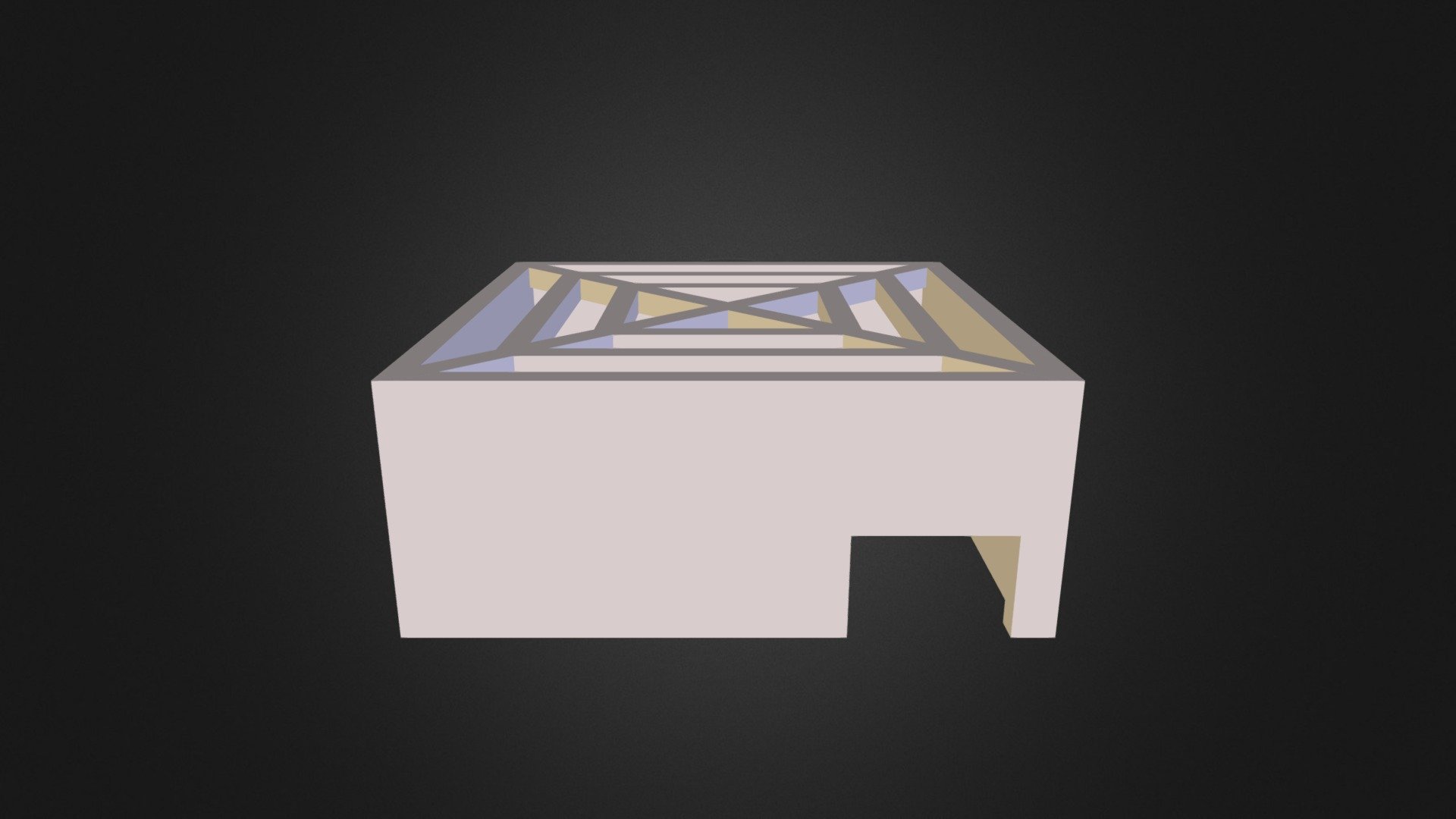 Afinia fan grate - 3D model by 3dindustries [f65a76f] - Sketchfab