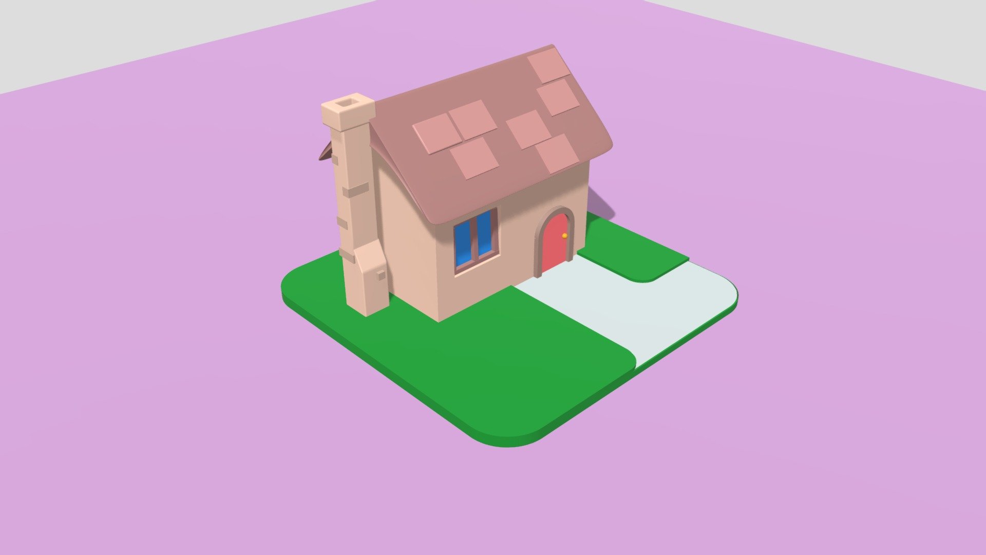 sweet house - 3D model by jalale [f65fbf9] - Sketchfab