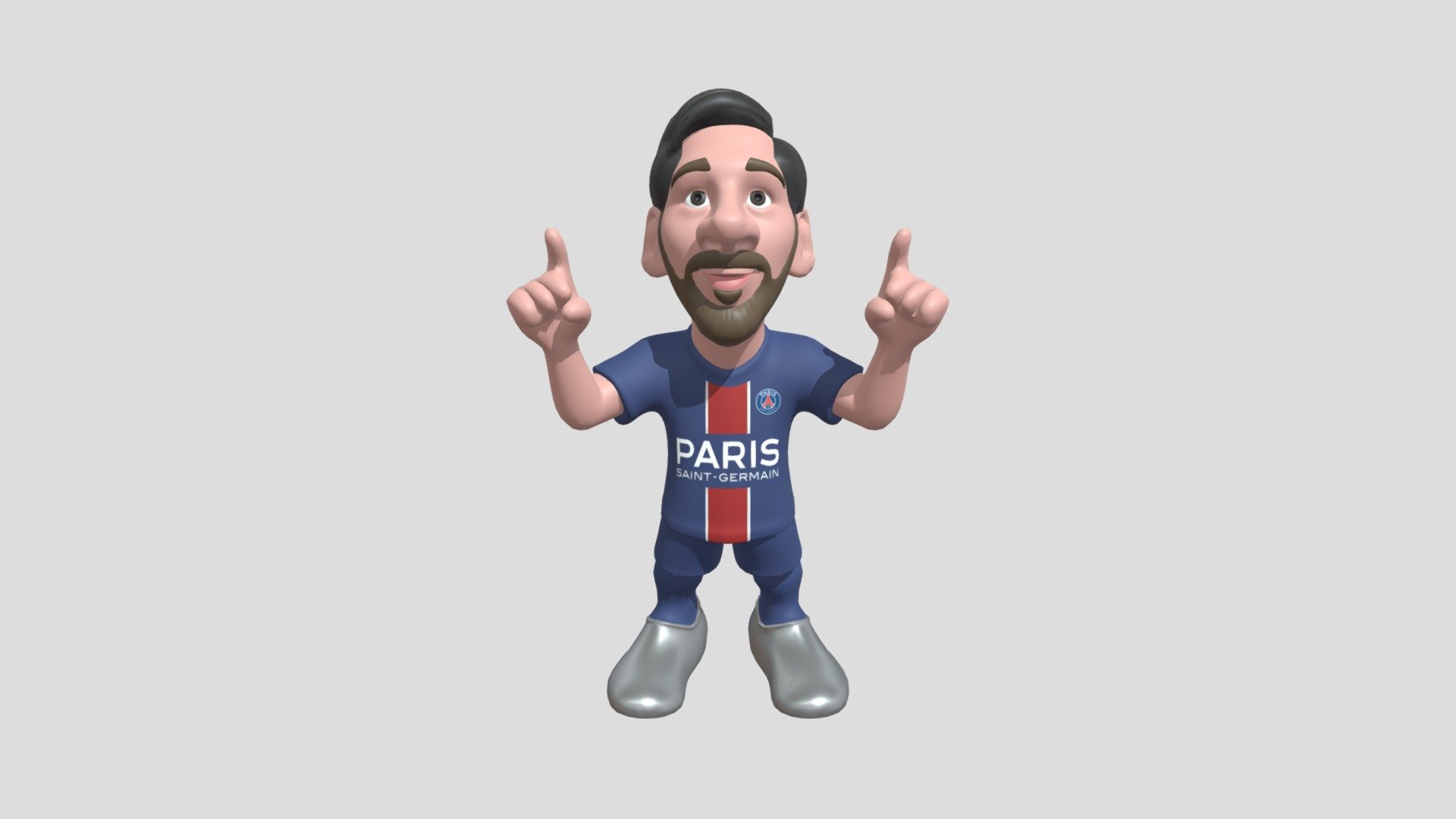 MESSI - 3D model by minixcollection [f65fcb6] - Sketchfab
