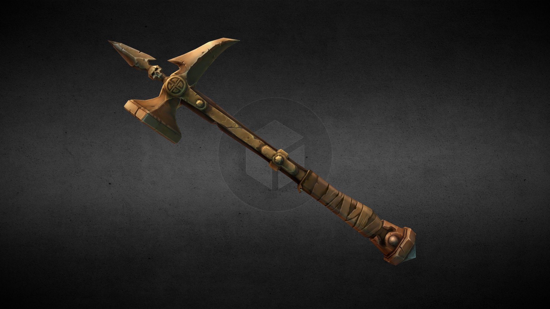 Low-poly War Hammer - 3D model by Big_Gulps_Huh (@evilartist) [f66022e ...