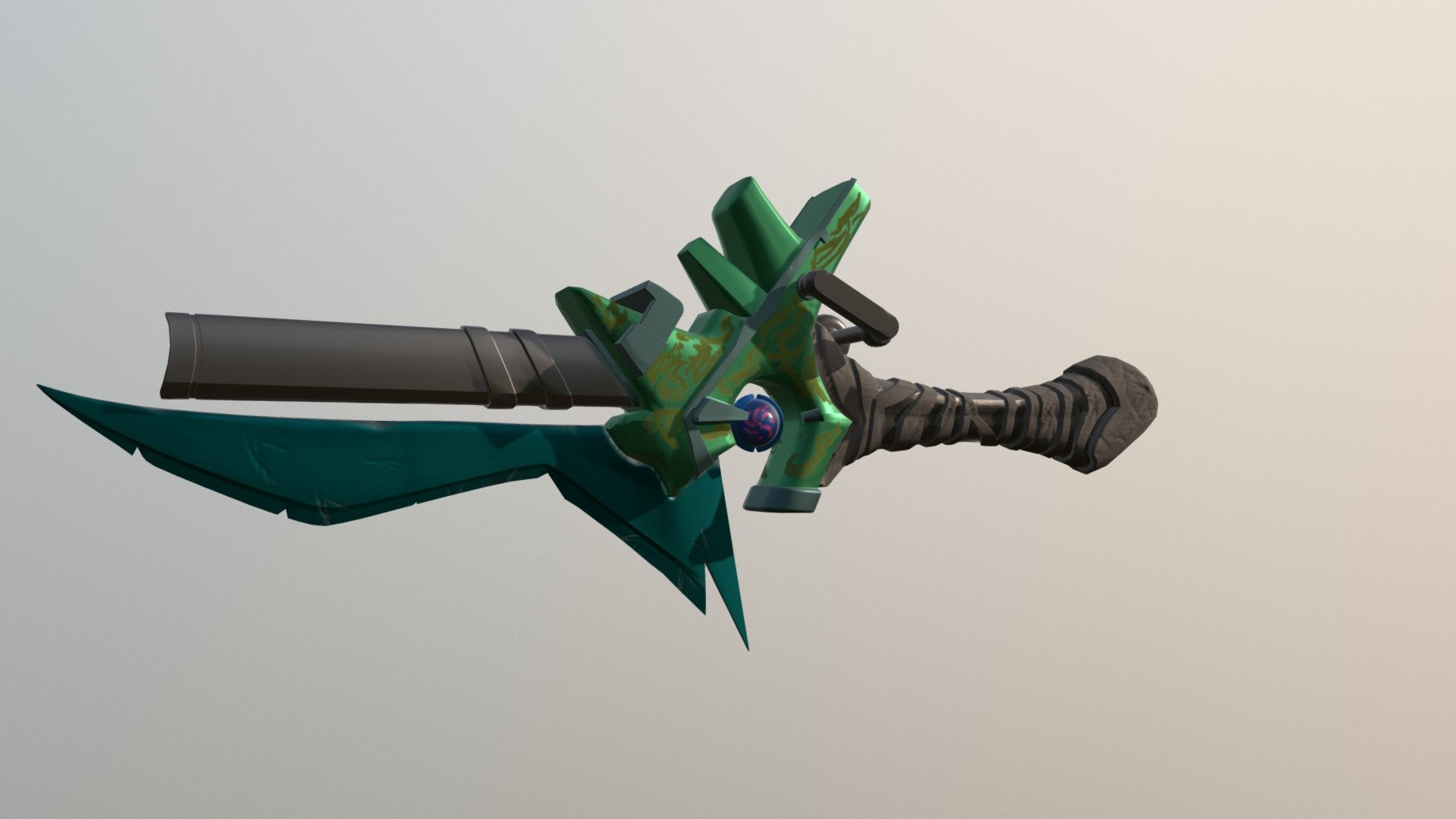 Break Core Gunner - 3D model by Prazaath [f661425] - Sketchfab