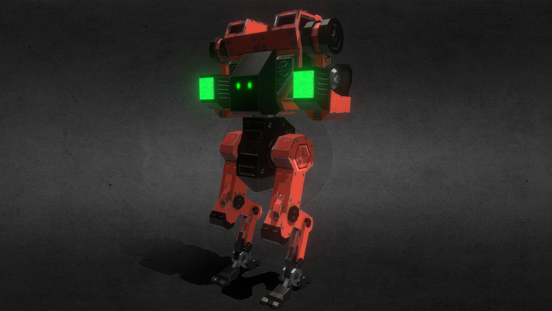 Robot - ShieldTB - Download Free 3D model by Rzyas [f661a9f] - Sketchfab