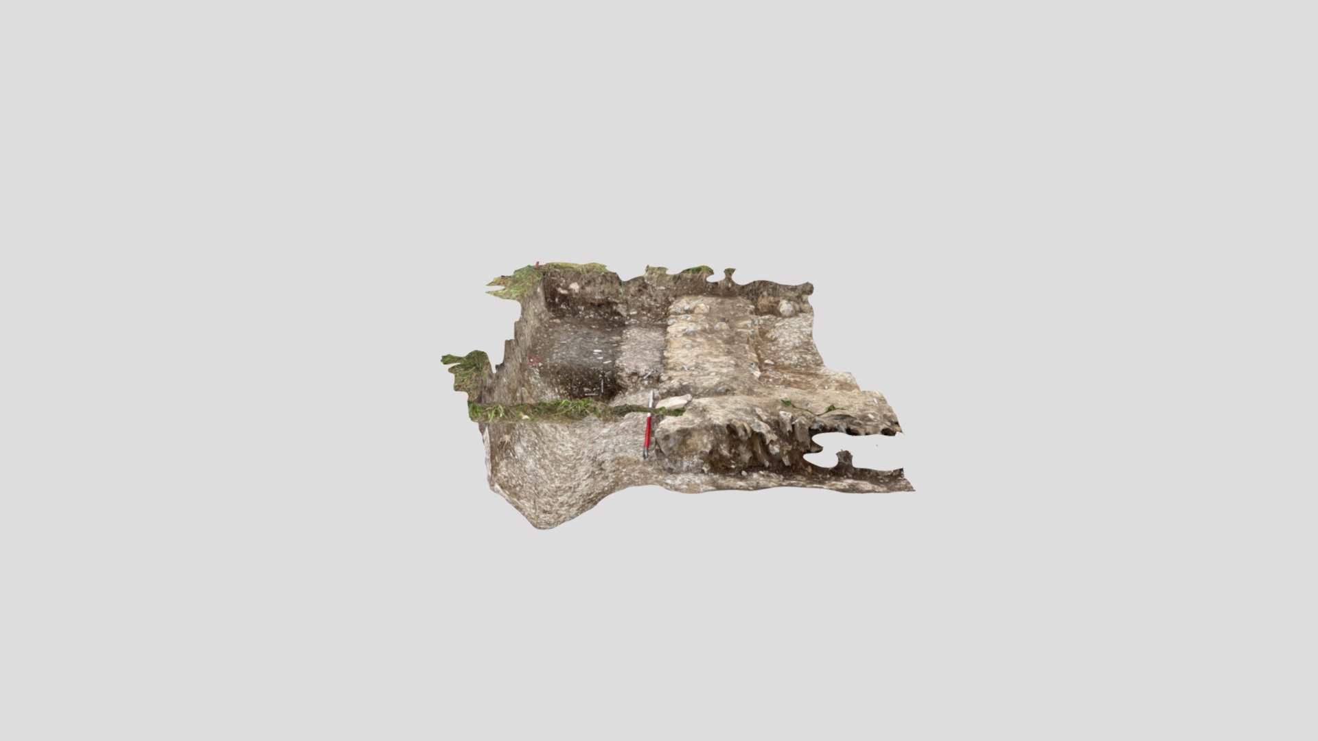 Trench Q - East end ditch - Download Free 3D model by Shearing [f6634e6 ...