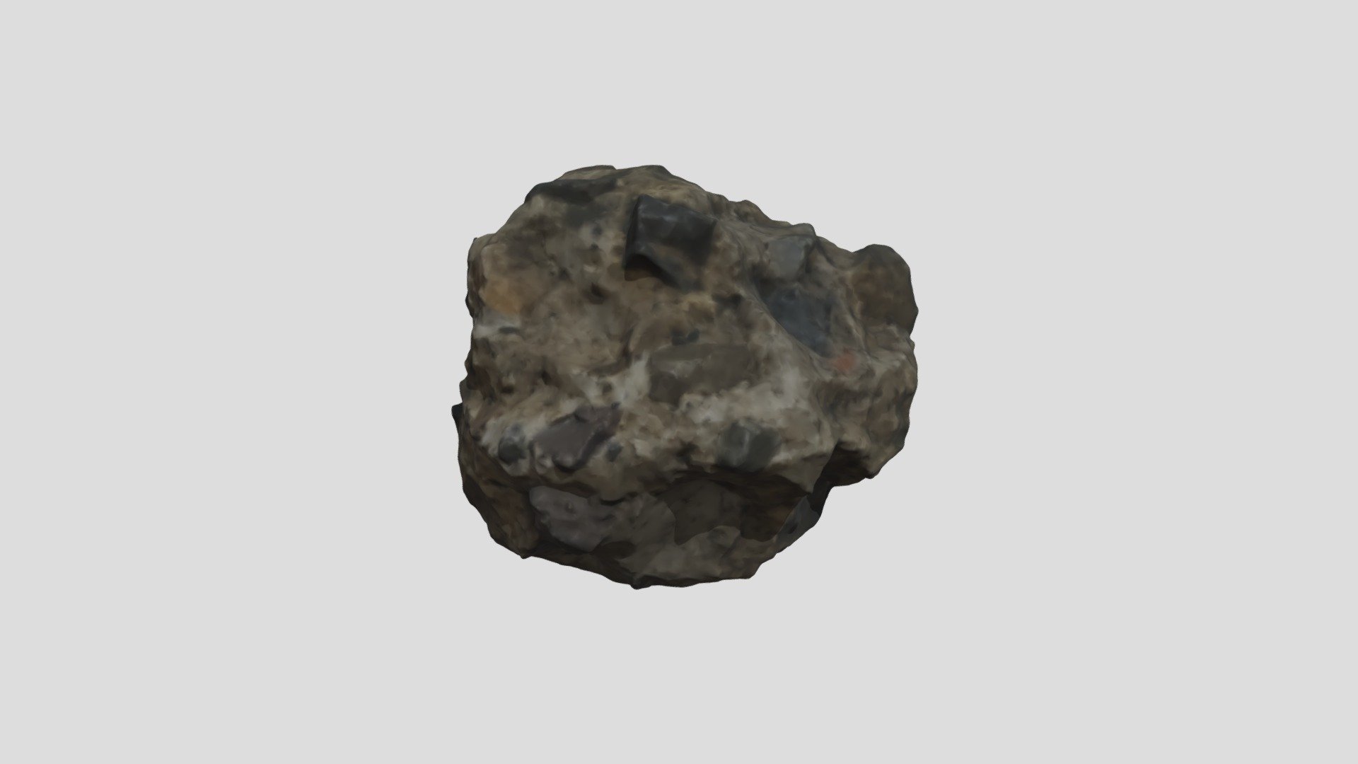 Rock on Flat Surface - Download Free 3D model by dmaf.lab [f664b6d ...
