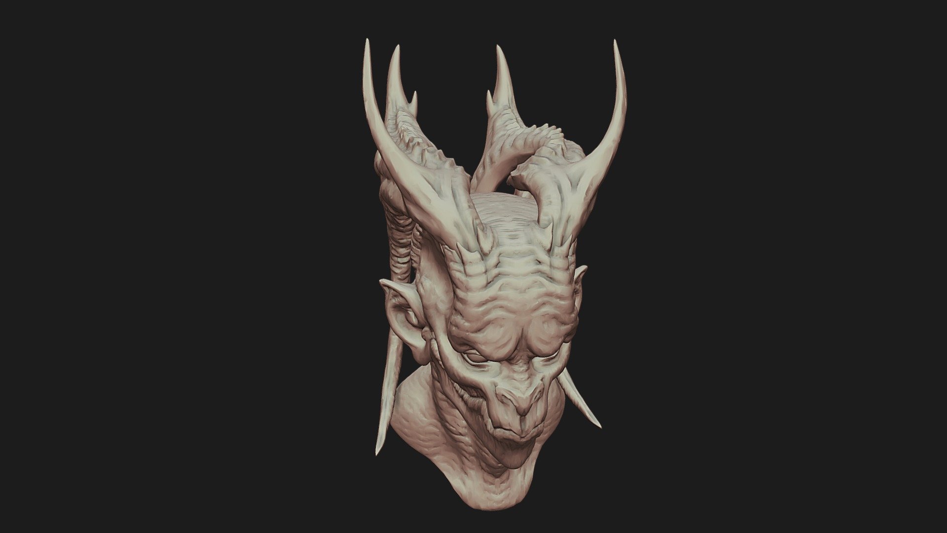 Dragon Humanoid Bust - Buy Royalty Free 3D model by Alexandria Maharaj ...