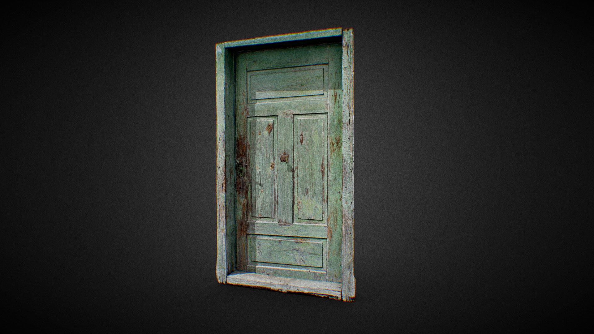 Wood Door Old 3D Scan - Download Free 3D model by grafi (@zdenkoroman) [f66689c] - Sketchfab