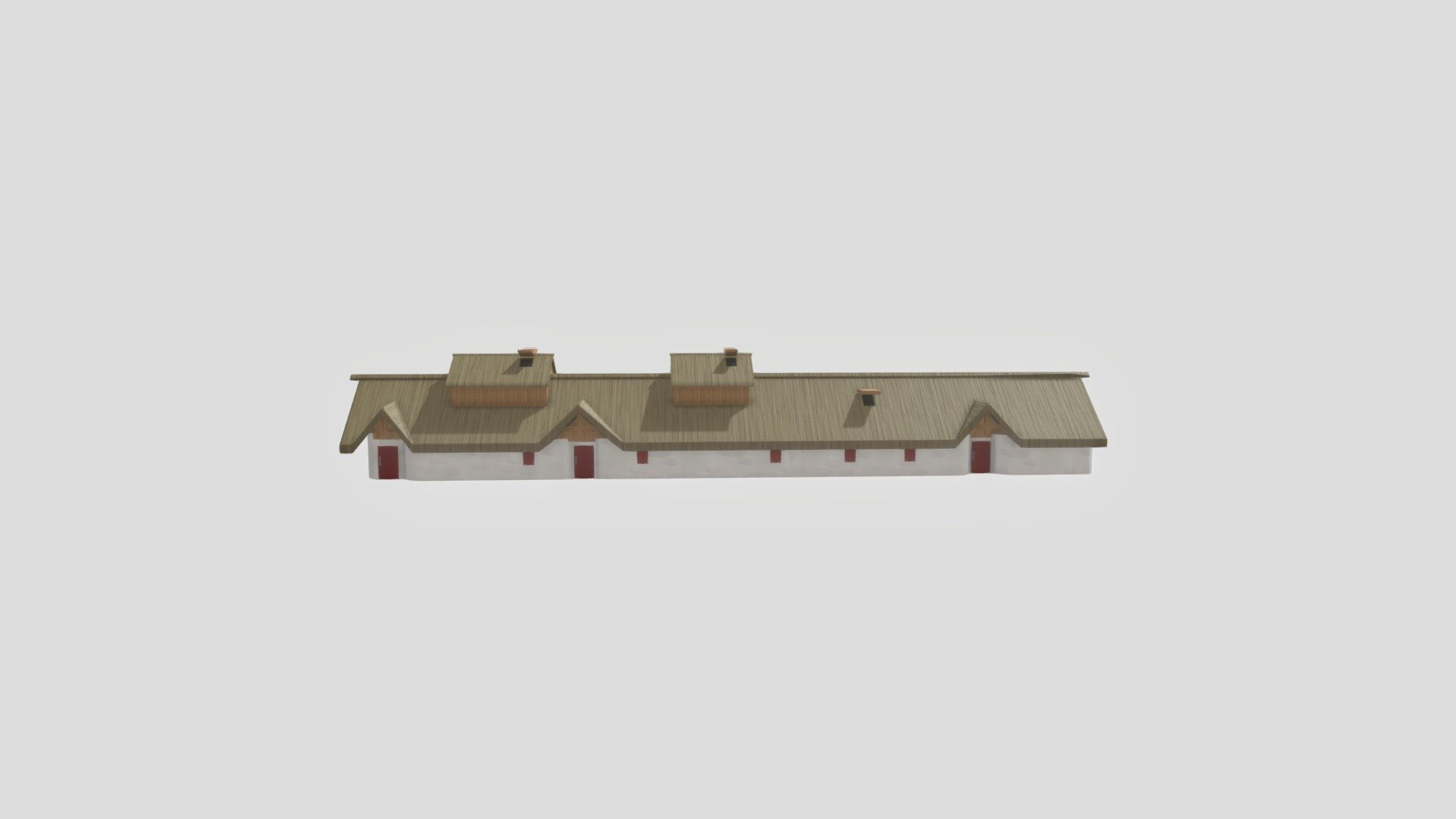 Langhus - 3D model by stantonsen96 [f66b1ba] - Sketchfab