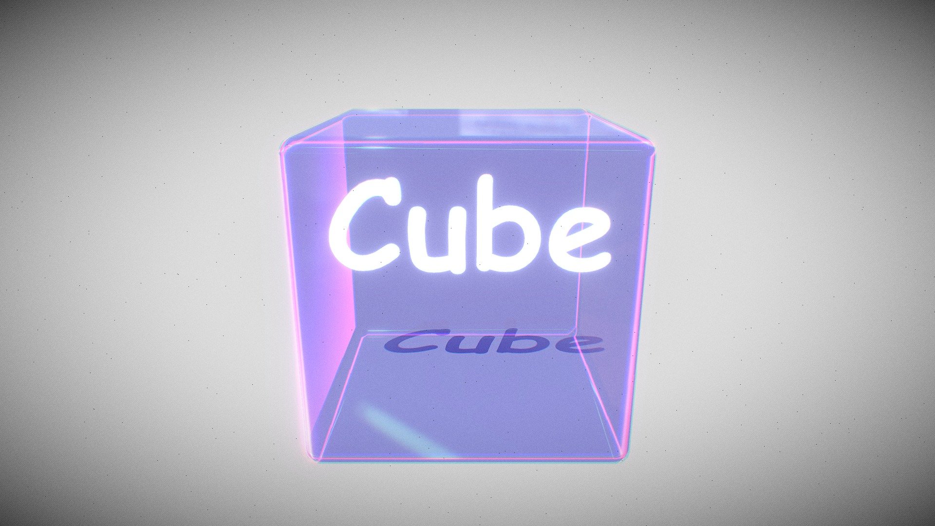 bubble cube - Download Free 3D model by MandatoryR [f66b629] - Sketchfab