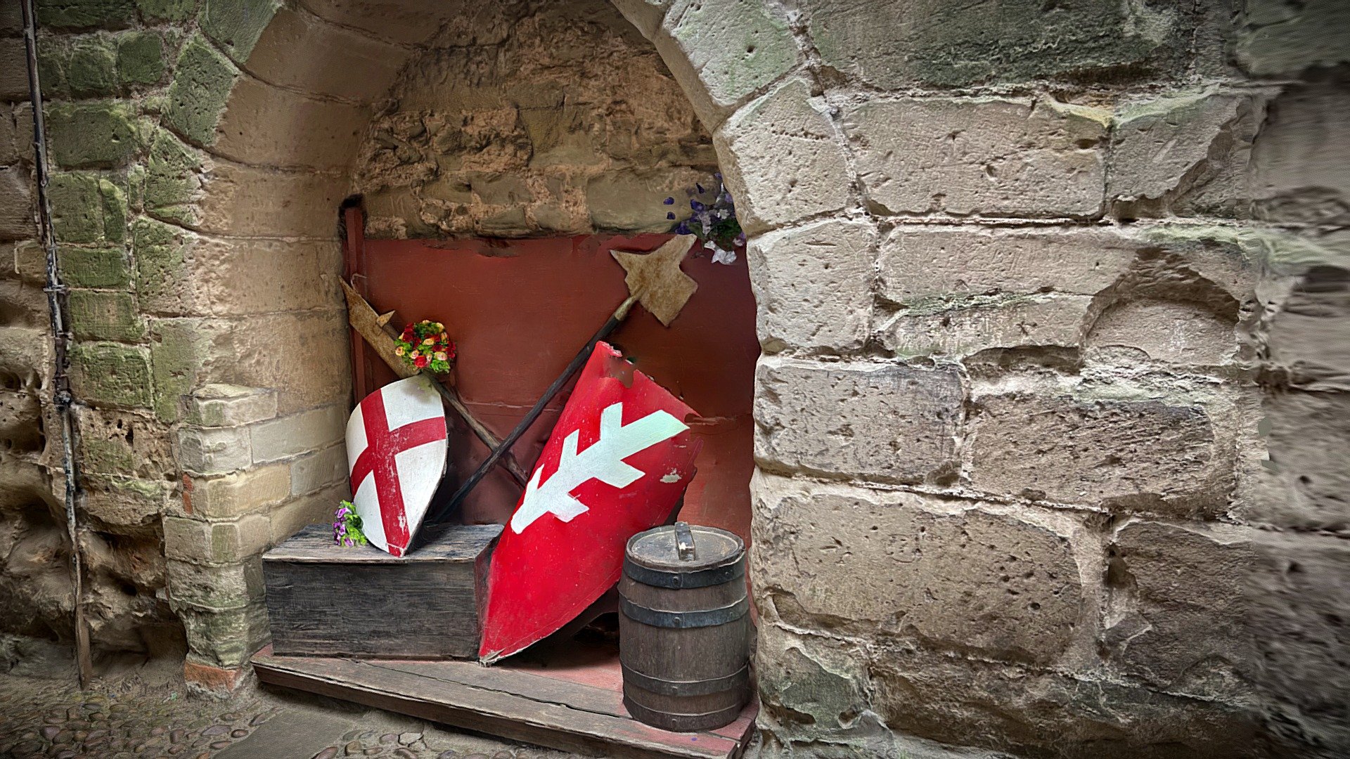 Warwick Castle armour shield - Buy Royalty Free 3D model by Alex Tench ...