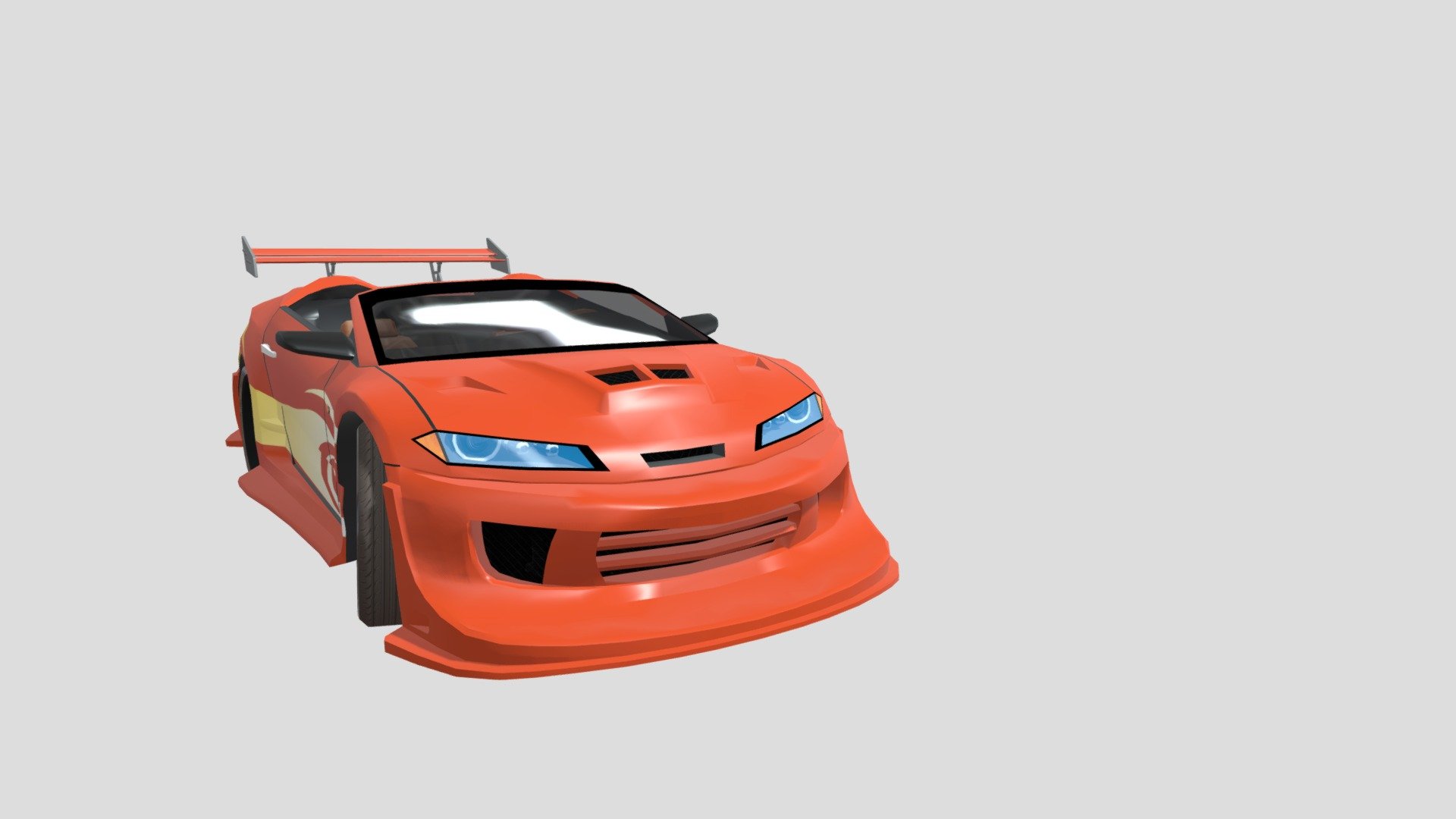 Shift Tuner Orange - Download Free 3D model by Jean-llace cars ...