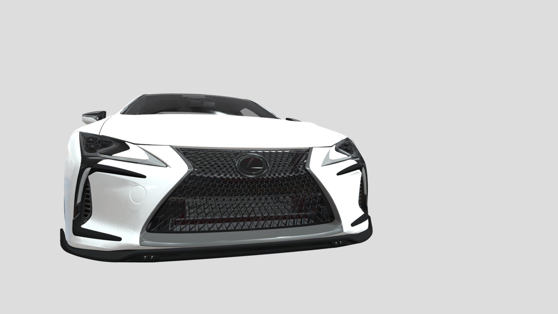 2017 Lexus LC 500 ROWEN Body kit - Download Free 3D model by Bobby the ...