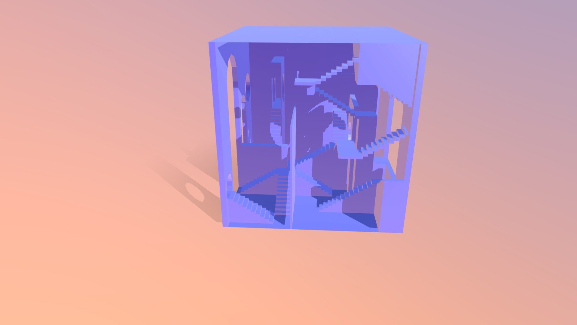 cube fear - 3D model by andreacllns14 [f66e685] - Sketchfab