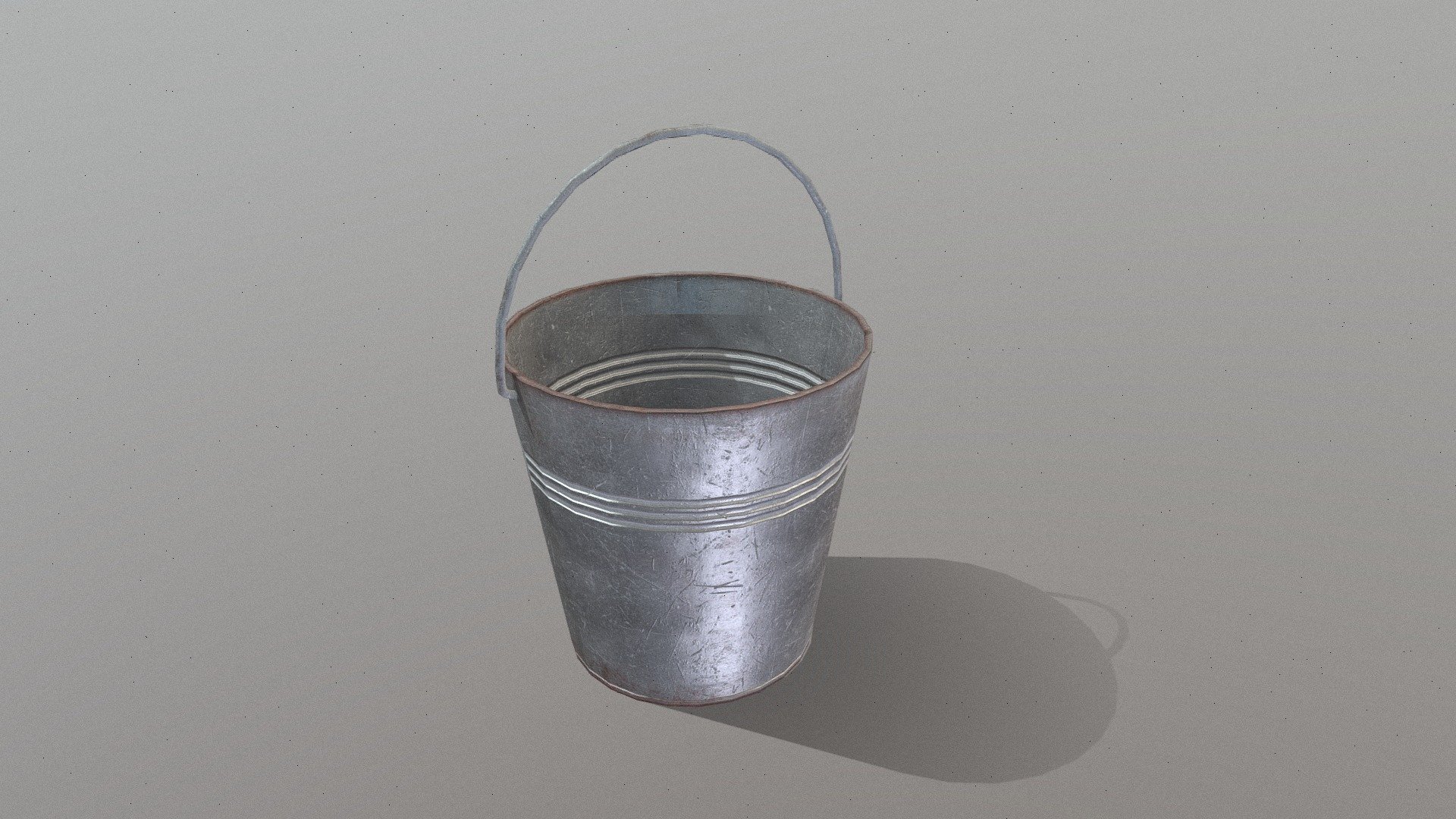 Worn metal bucket - Download Free 3D model by Sousinho [f66ec03 ...