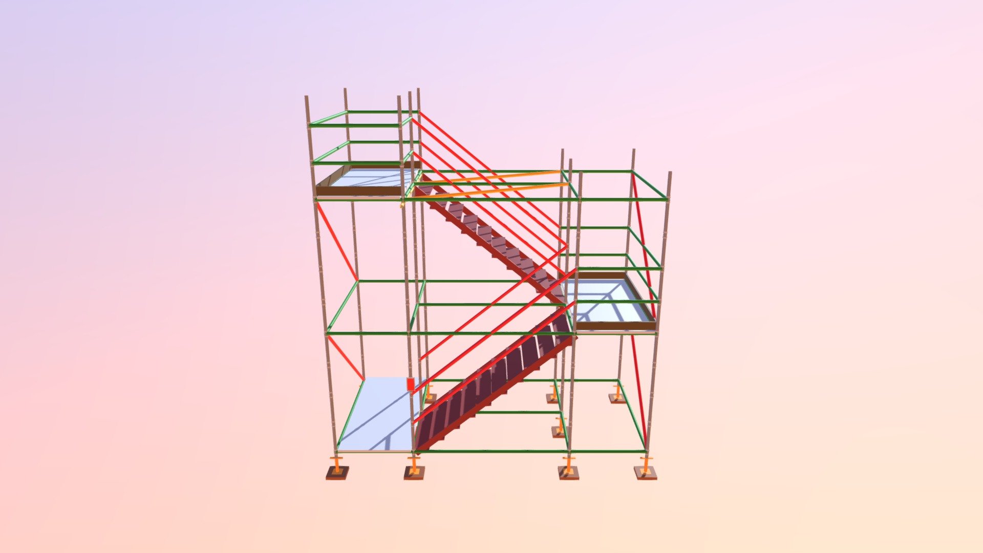 STAIRTOWER - 3D model by jwhasemeier [f6739cb] - Sketchfab