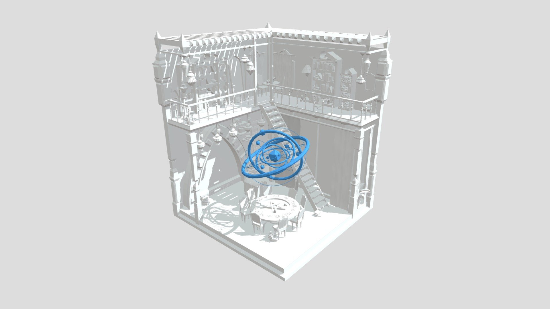Magic Room - 3D model by Noelia Alonso Domingo (@Lolely_61) [f673ac5 ...