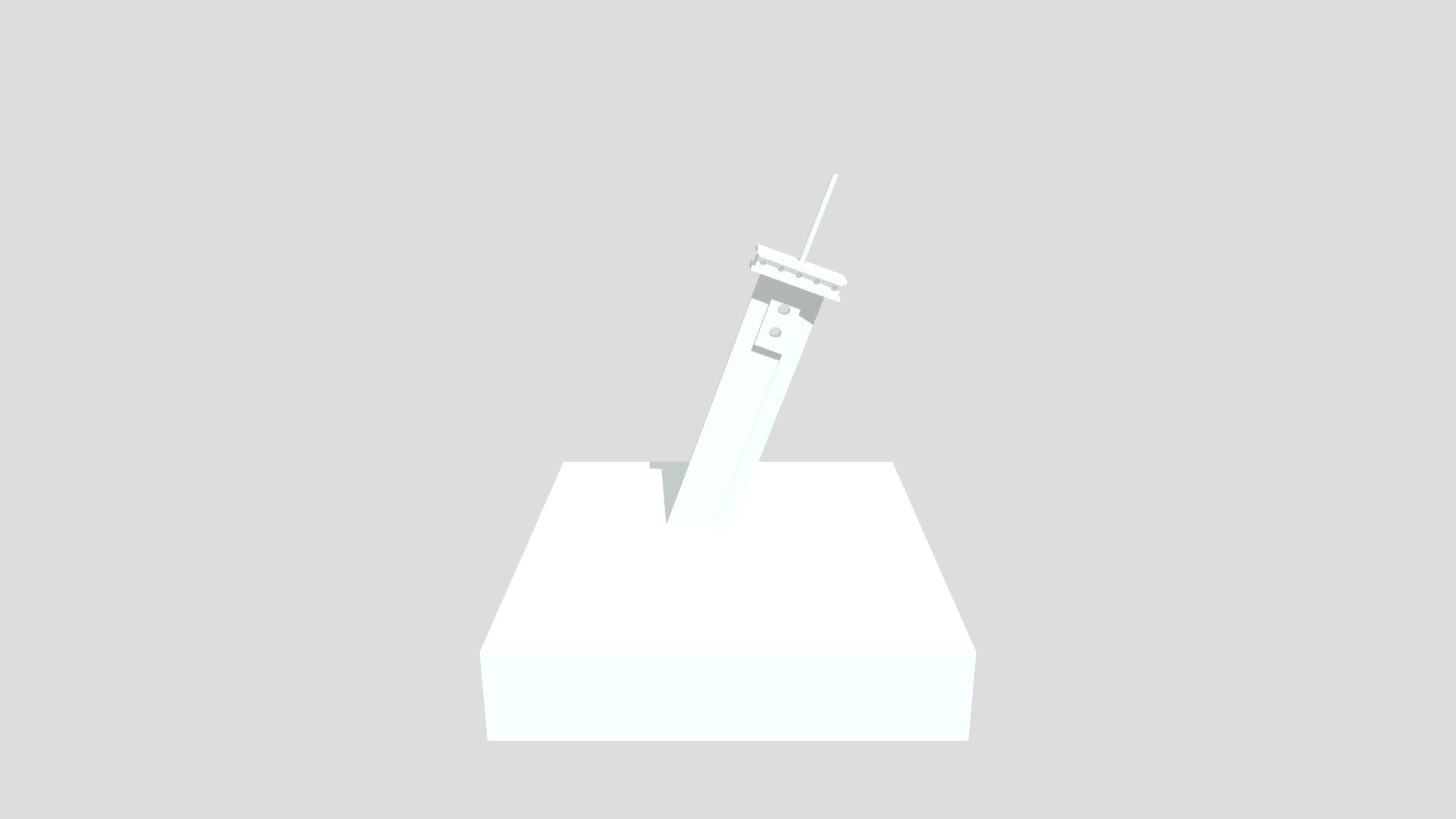 Buster Sword - 3D model by Giuliano.Bruno [f674132] - Sketchfab
