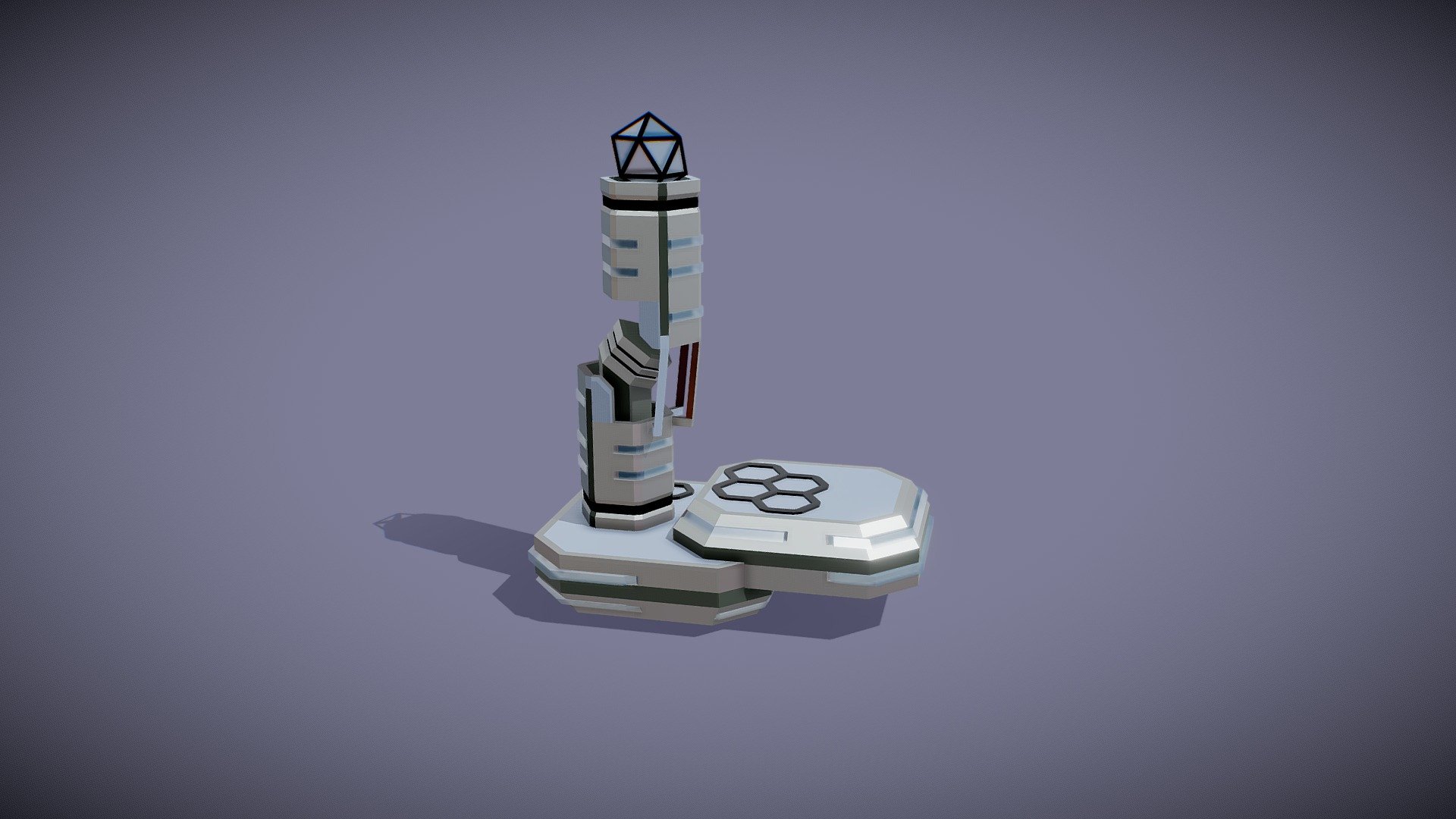 SciFi building_251 - Buy Royalty Free 3D model by TankStorm [f6773db] - Sketchfab Store