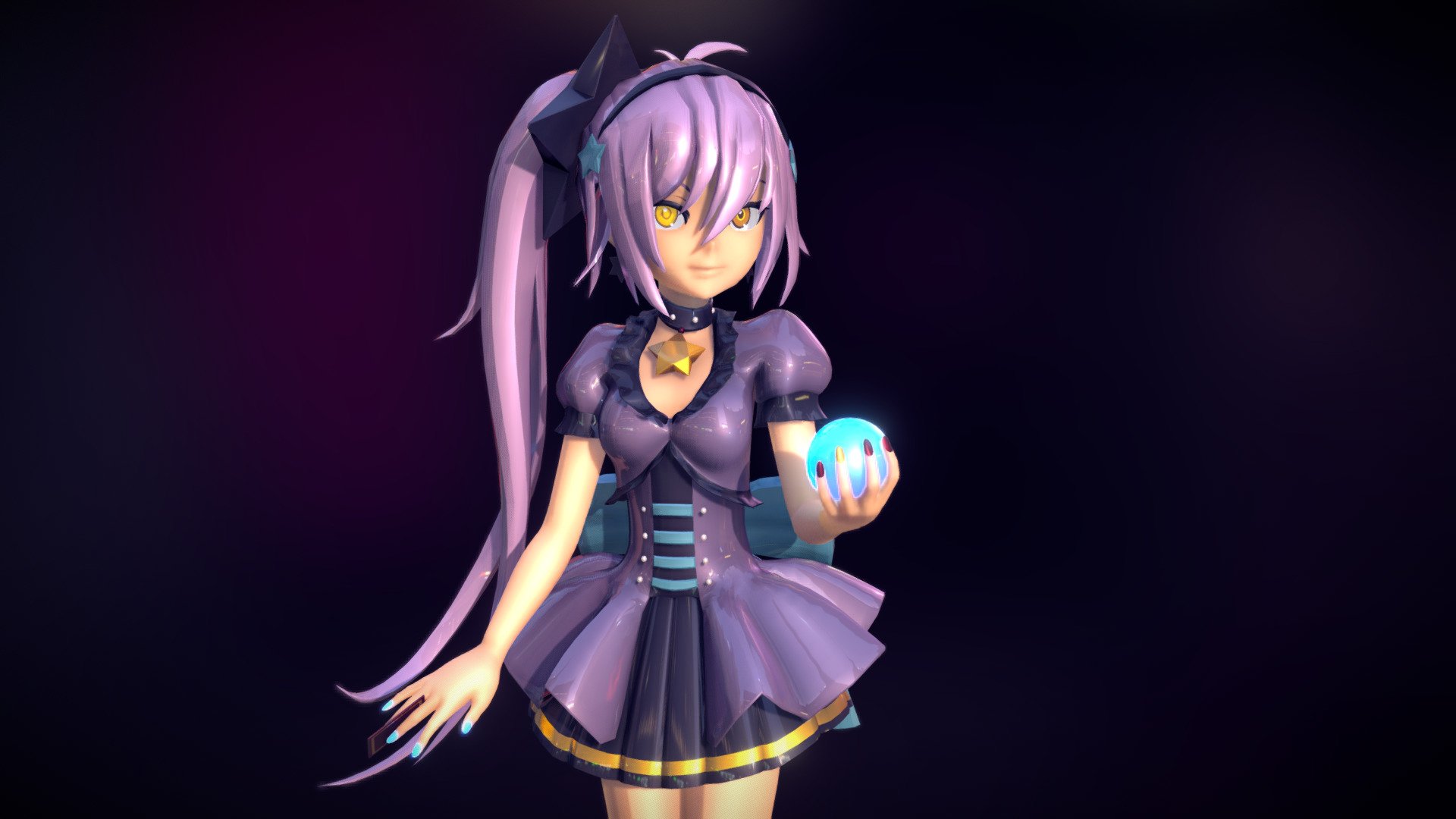 Stargazer Stella - 3D model by Arlocke (@abigaia) [f678bd8] - Sketchfab