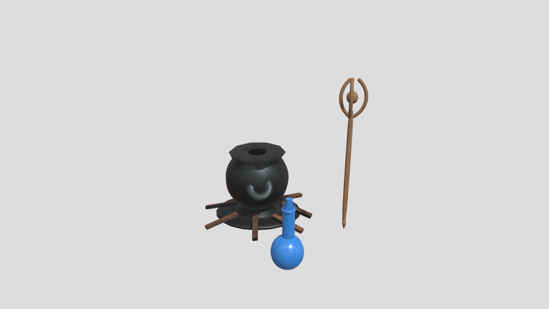 Wizard's Props - 3D model by jrtrump [f679560] - Sketchfab