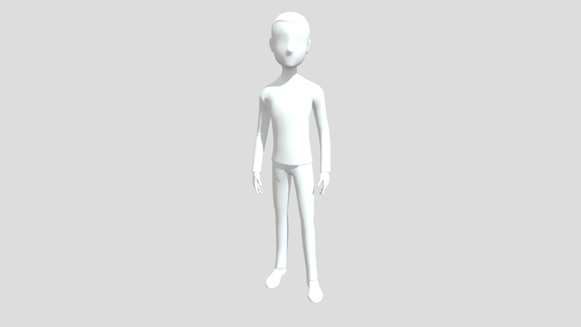 3D-model (white Man) - 3D model by John-smith [f679746] - Sketchfab