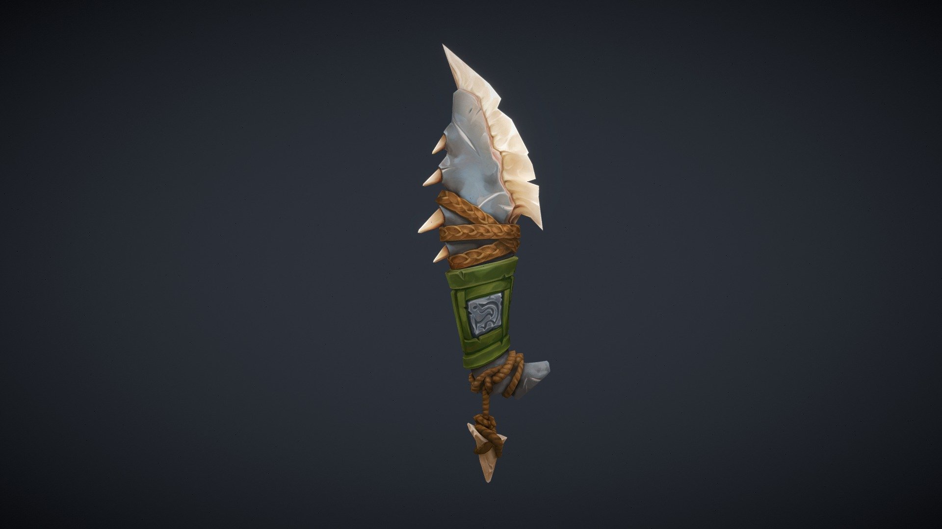 Corrupted Ocean - Small knife - 3D model by Tibor Sulyok (@Tibor.Sulyok ...