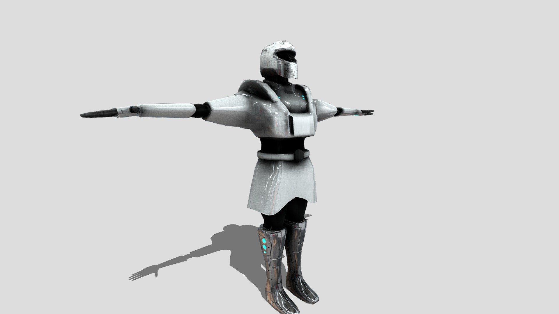 cyborg - Download Free 3D model by lukasdominguezesparis [f67fabe ...