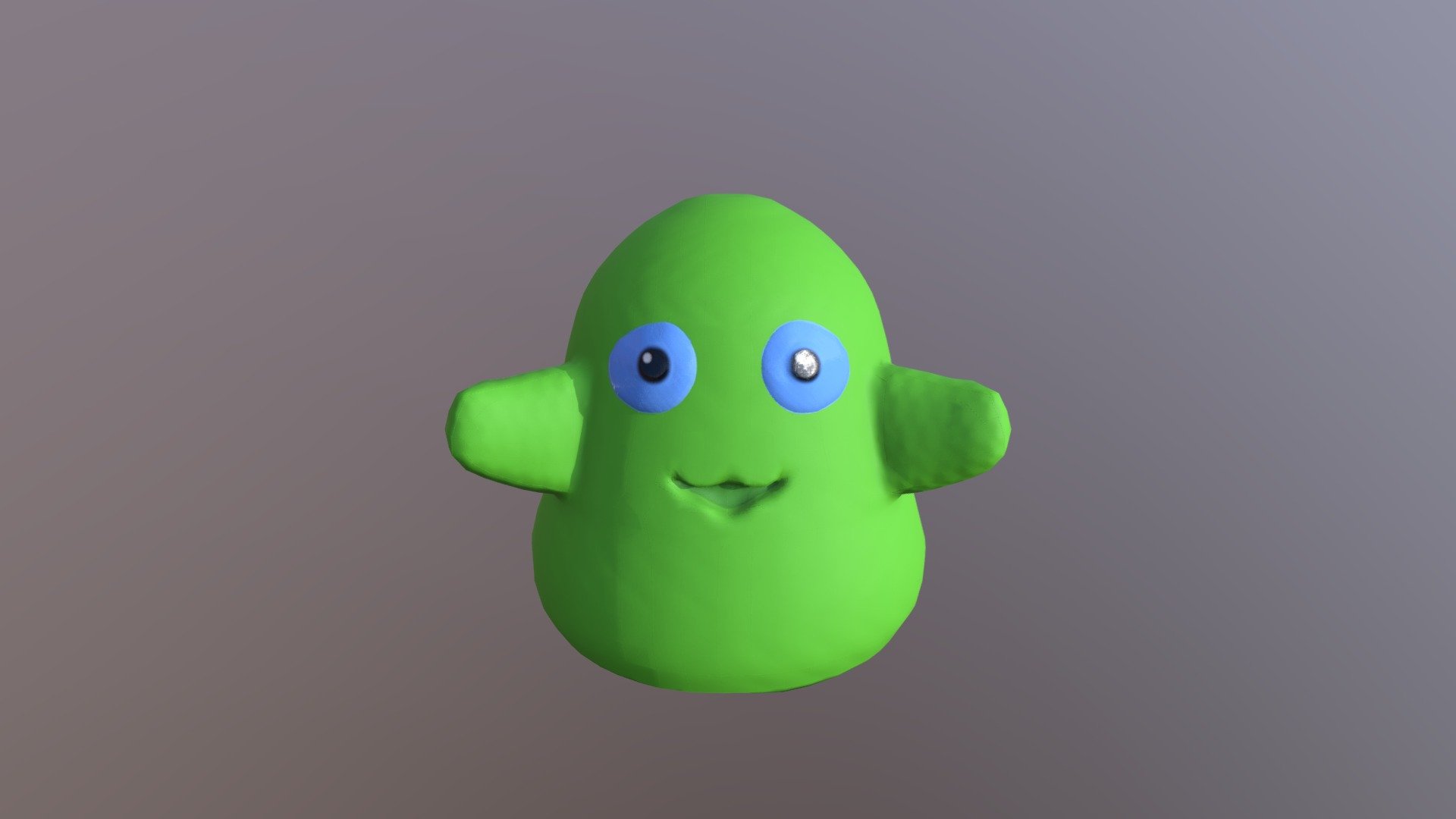 Huggstable Blob - 3D model by Nikuza [f6800f3] - Sketchfab