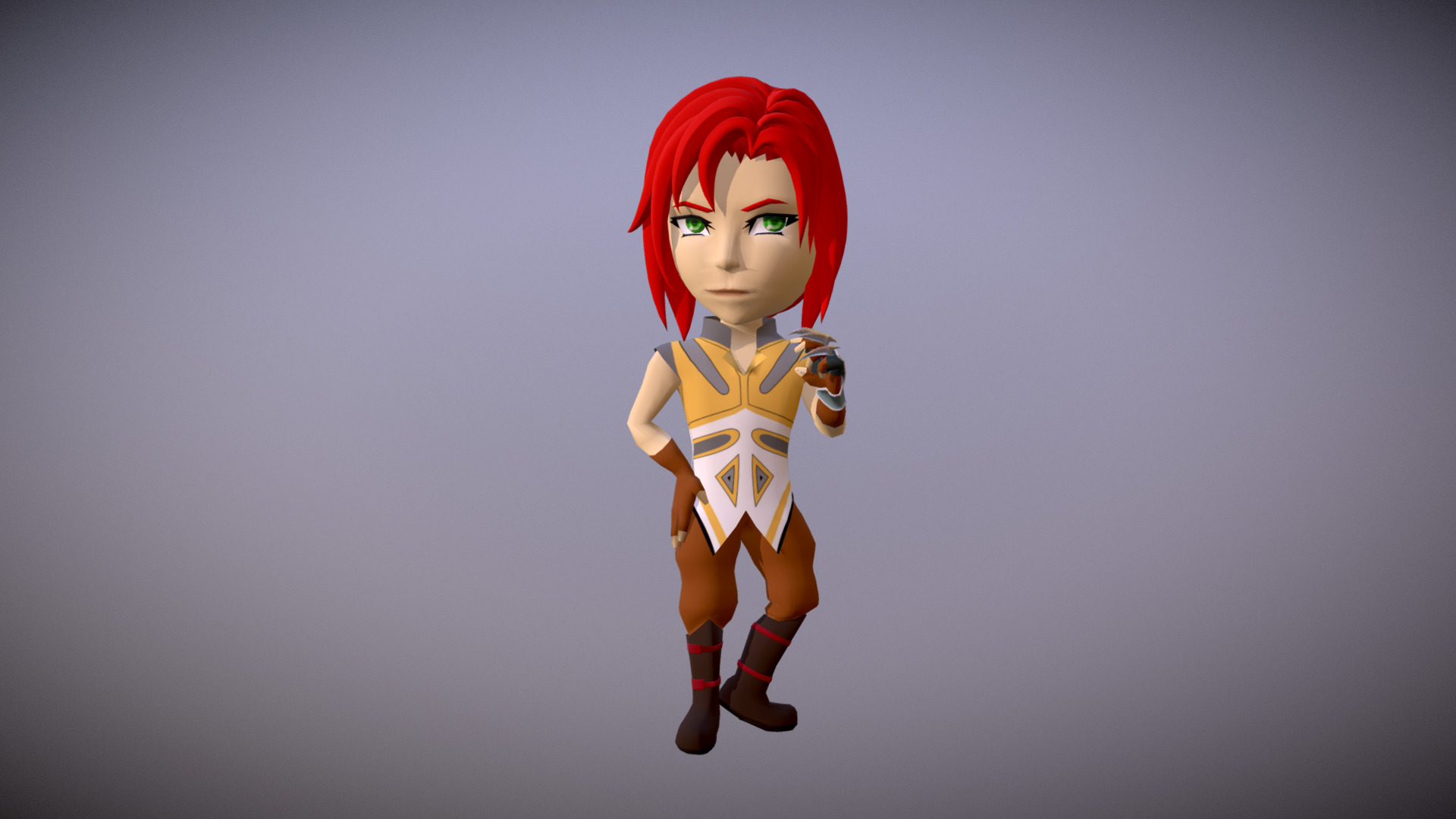 OC - Reed - 3D model by Reniacz [f680454] - Sketchfab