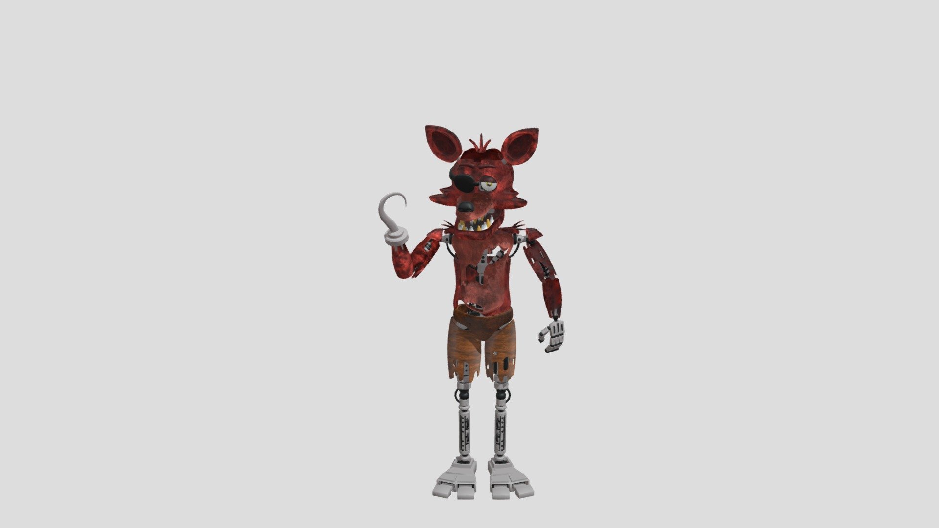 Foxy The Pirate update 2 - Download Free 3D model by dwall8611 [f682025 ...