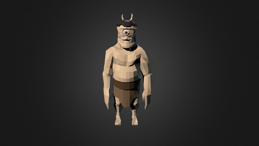 Cyclops Idle Belly Scratch 01 - 3D model by leftwich [f682304] - Sketchfab