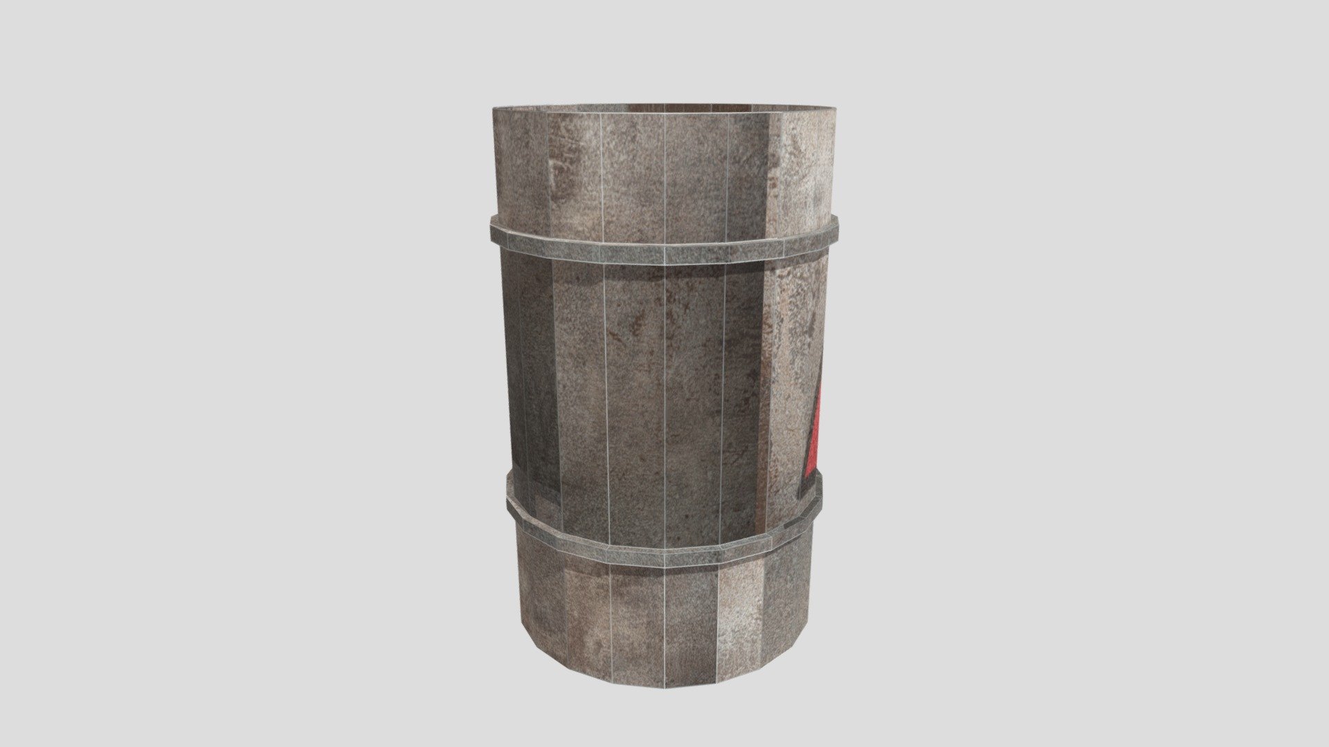 Barrel - Download Free 3D model by 1027578 [f682fb4] - Sketchfab