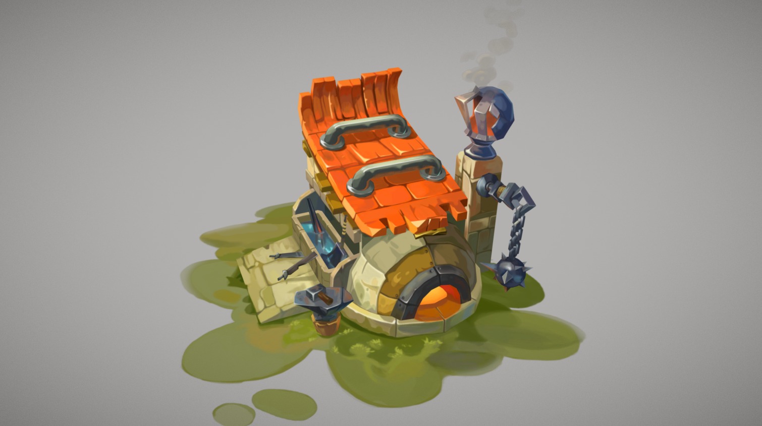 Cartoon Scene - 3D model by MilaVas [f6836f6] - Sketchfab