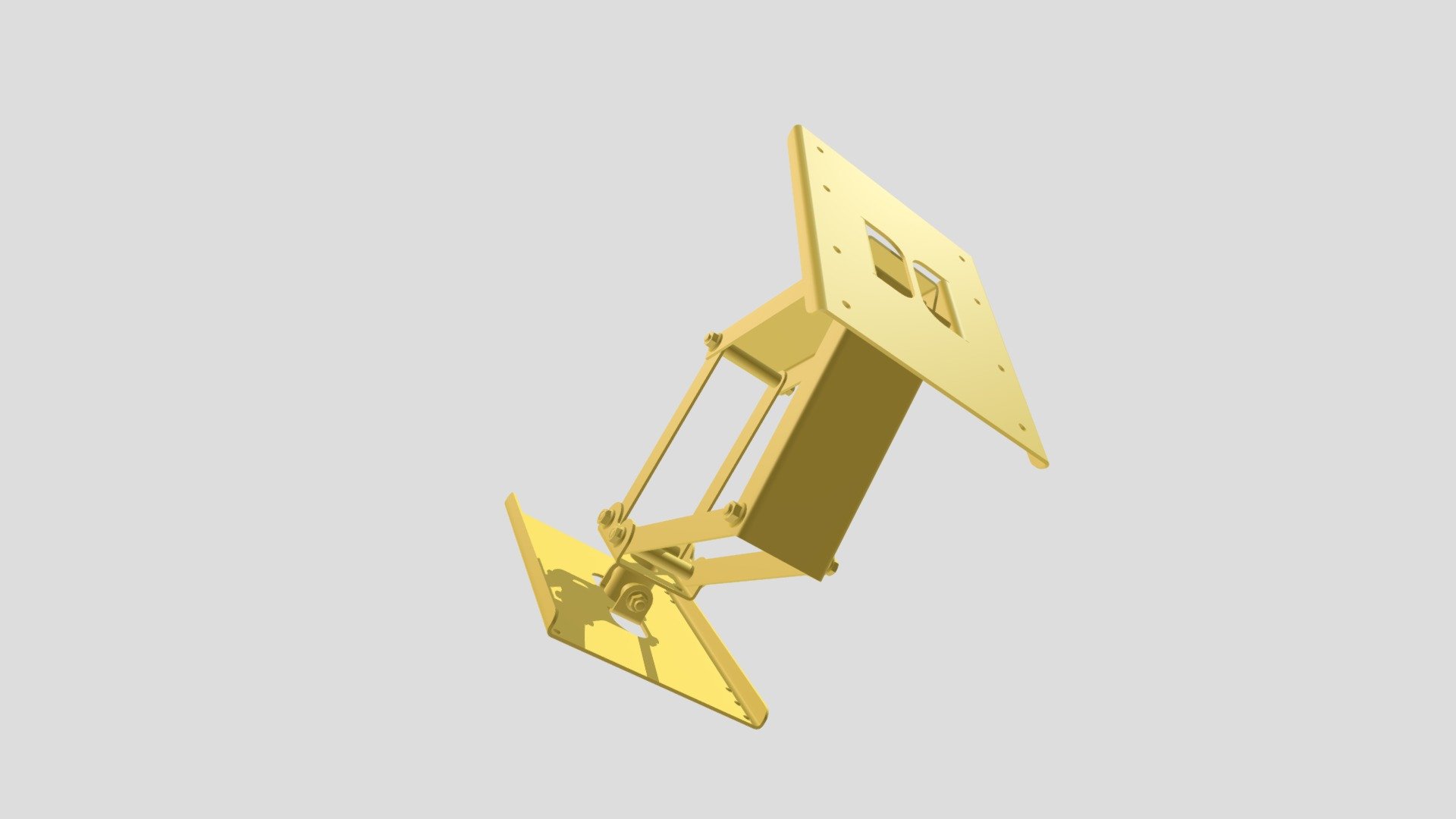LCD Mount Assembly - 3D model by Ravi Ojha (@RaviOjha) [f685132 ...