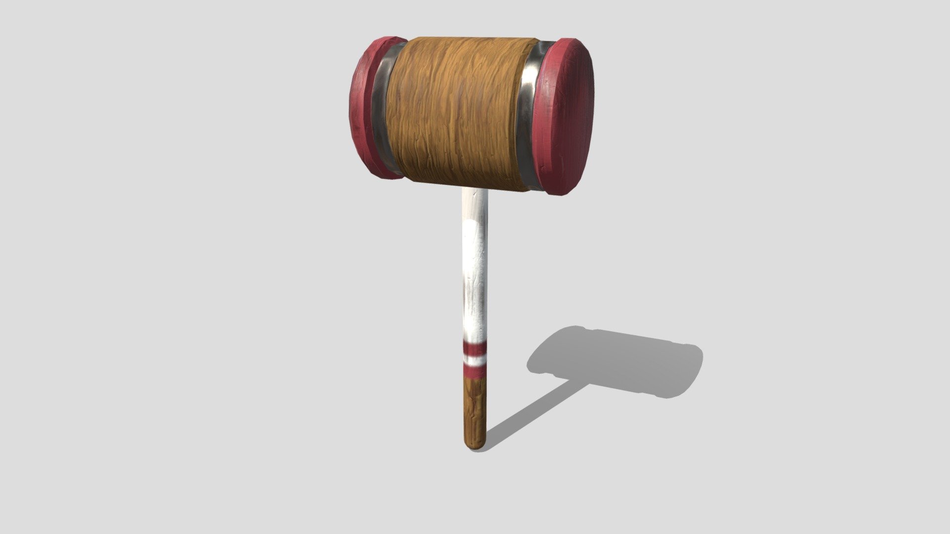 Carnival hammer - 3D model by Tesni Evans (@TesniE) [f685198] - Sketchfab