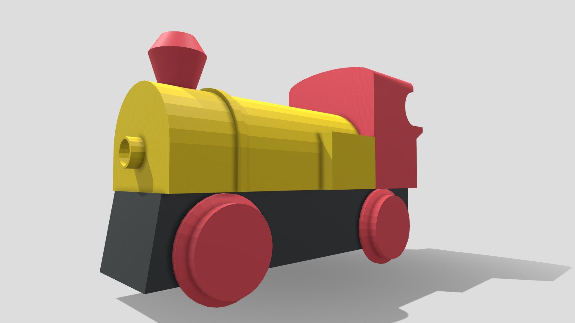 Powered Wooden Railway Locomotive - 3D model by Steve Emfore (@steve ...
