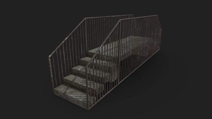 Staircase 3D models - Sketchfab