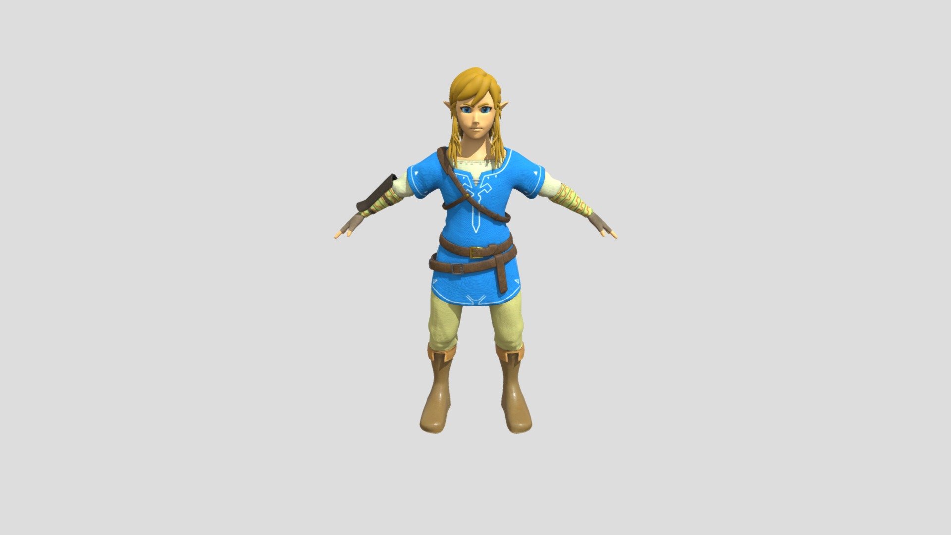 Link Standing Up - 3D model by J.P.Karcz [f686164] - Sketchfab