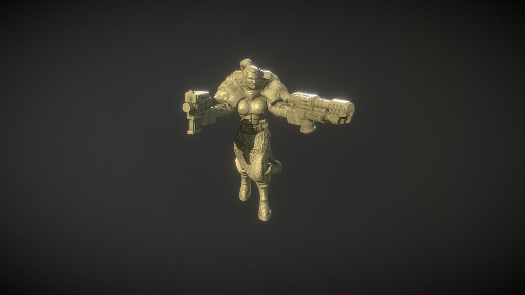 Sisters of Wolves example-1 Double Weaponry - 3D model by malcolm2 ...